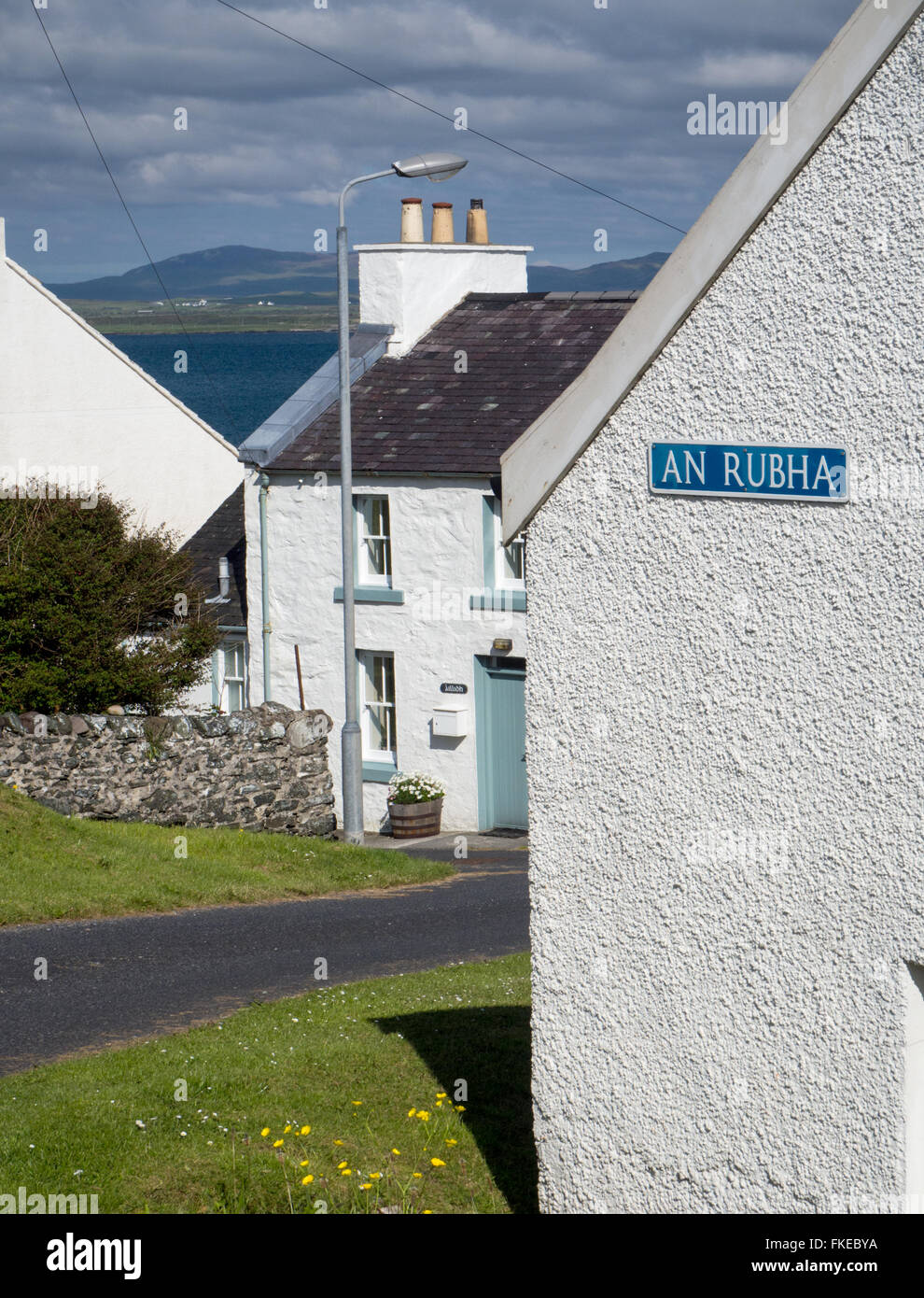 An Rhuba, Port Charlotte, Isle of Islay Inner Hebrides Scotland Stock ...