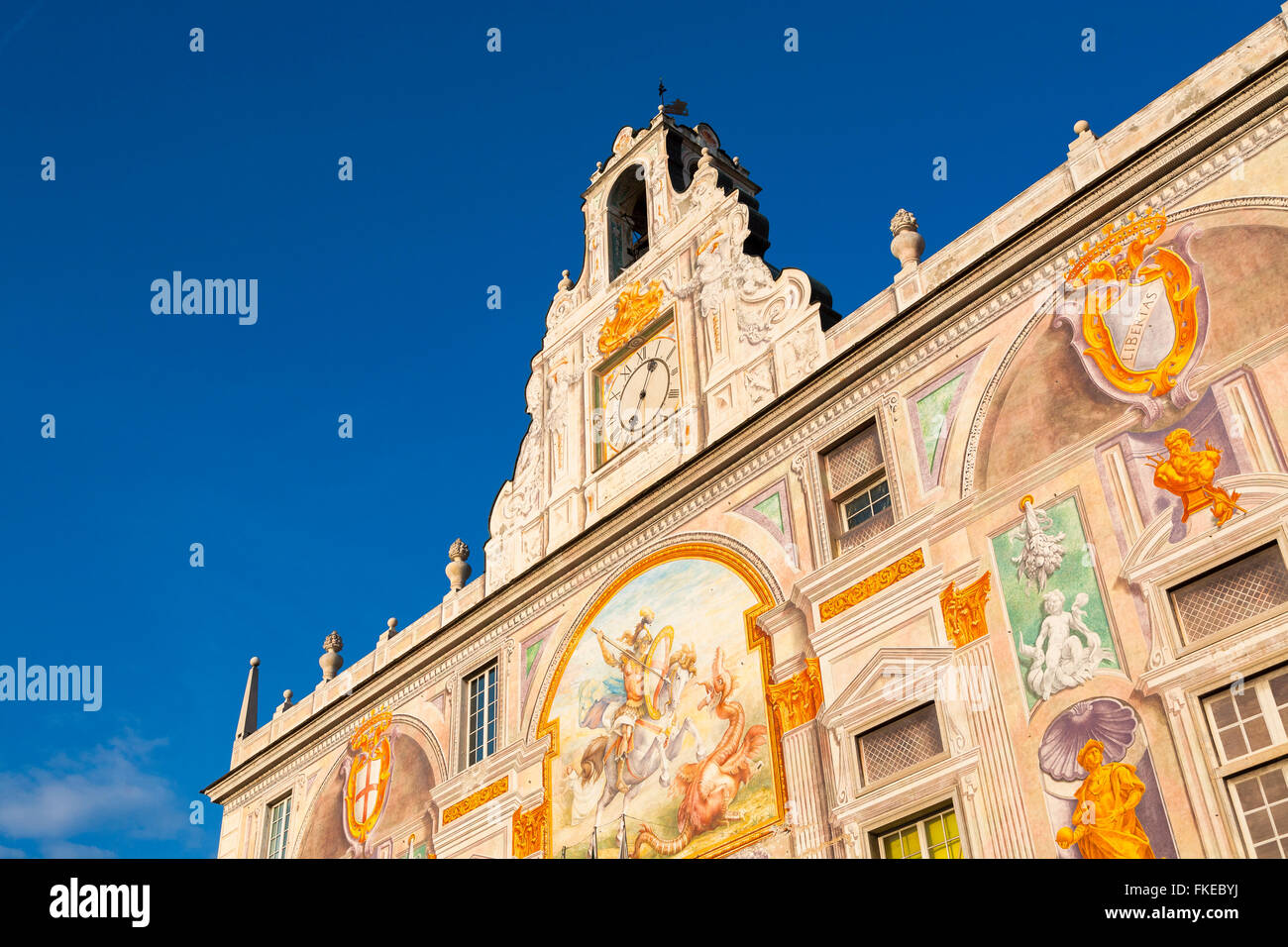 Genoa landmarks hi-res stock photography and images - Alamy