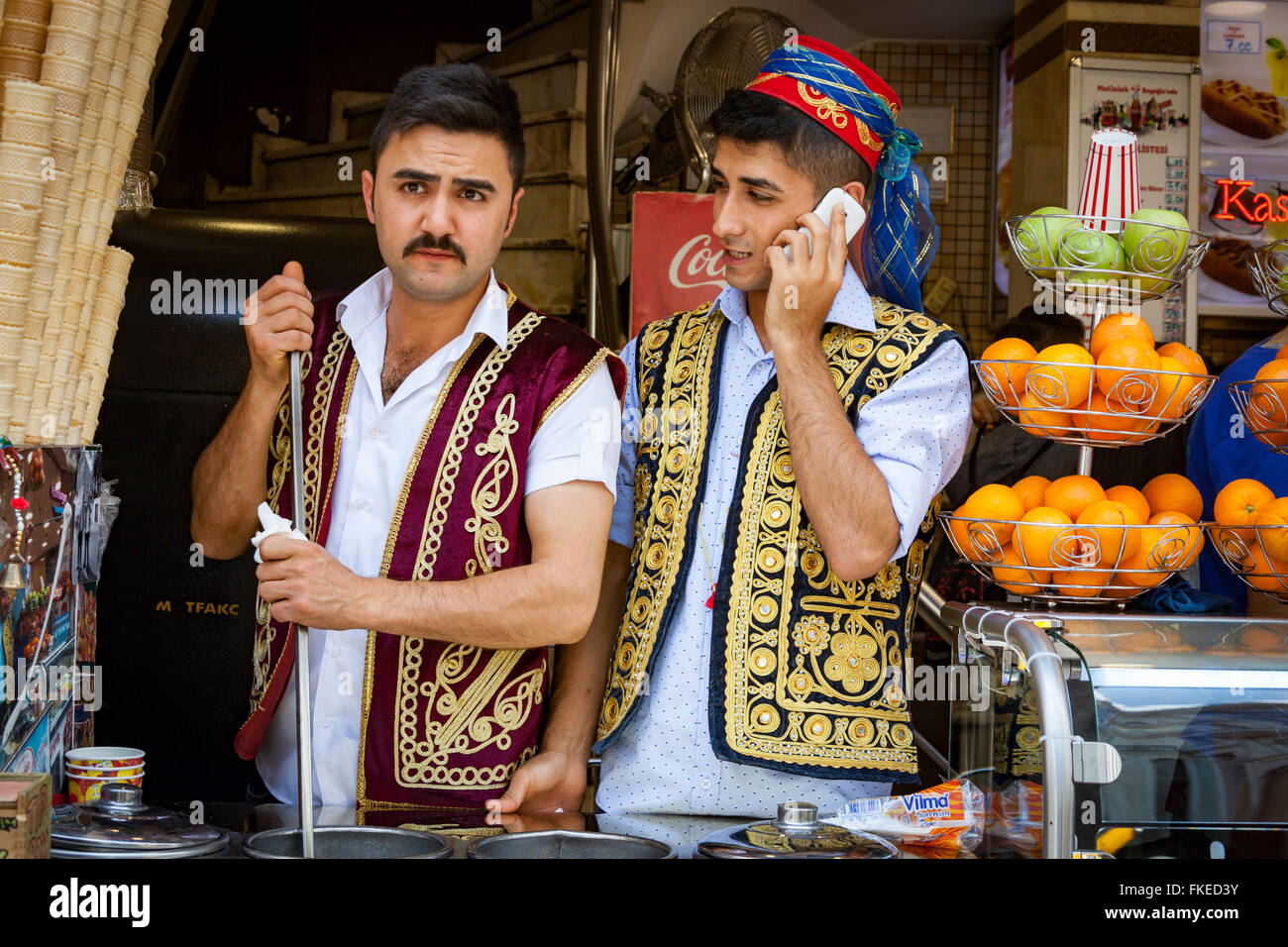 Turkish men wearing traditional clothes hi-res stock photography and ...