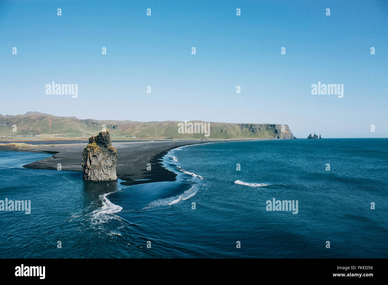 Ocean in Iceland, north landscape Stock Photo - Alamy