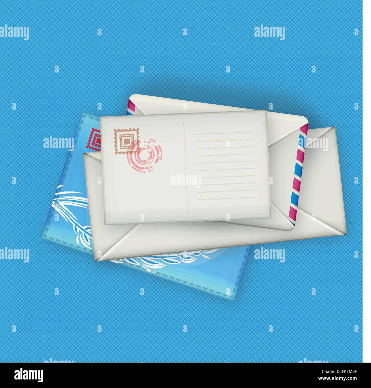Envelopes and card Stock Vector Image & Art - Alamy