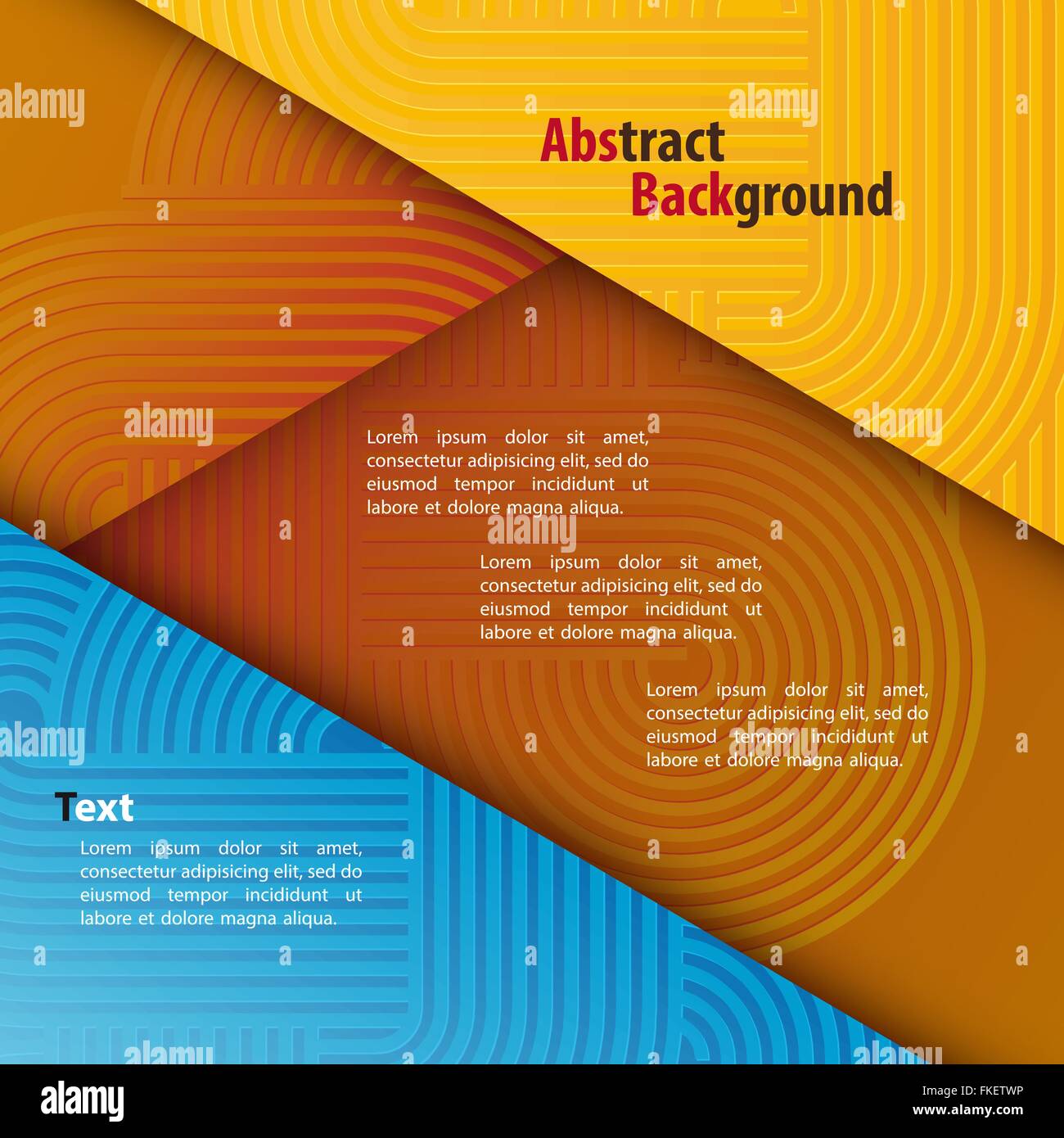 Abstract Background with Rounded Pattern Stock Vector Image & Art - Alamy