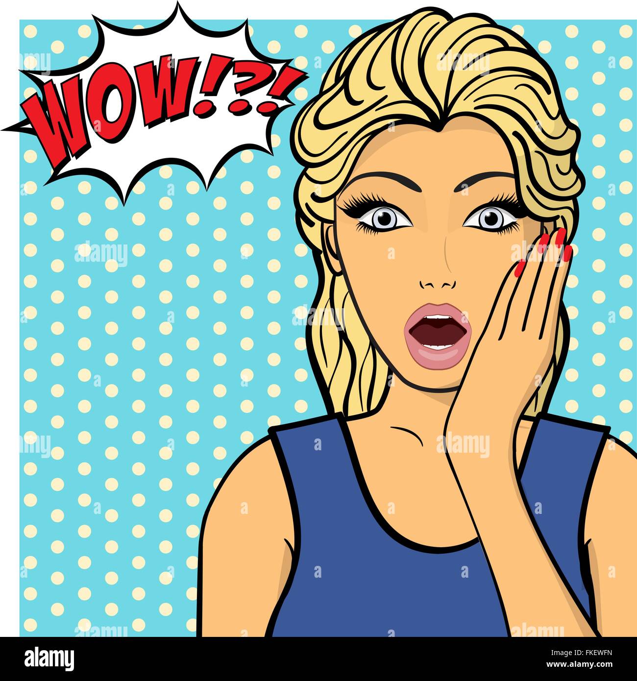 Wonder woman comic cartoon hi-res stock photography and images - Alamy