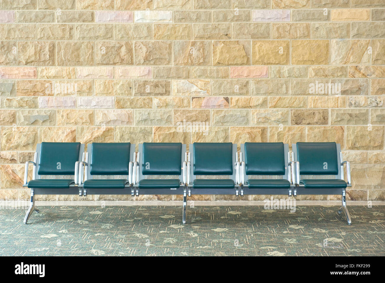 Row of Empty Seats Stock Photo - Alamy