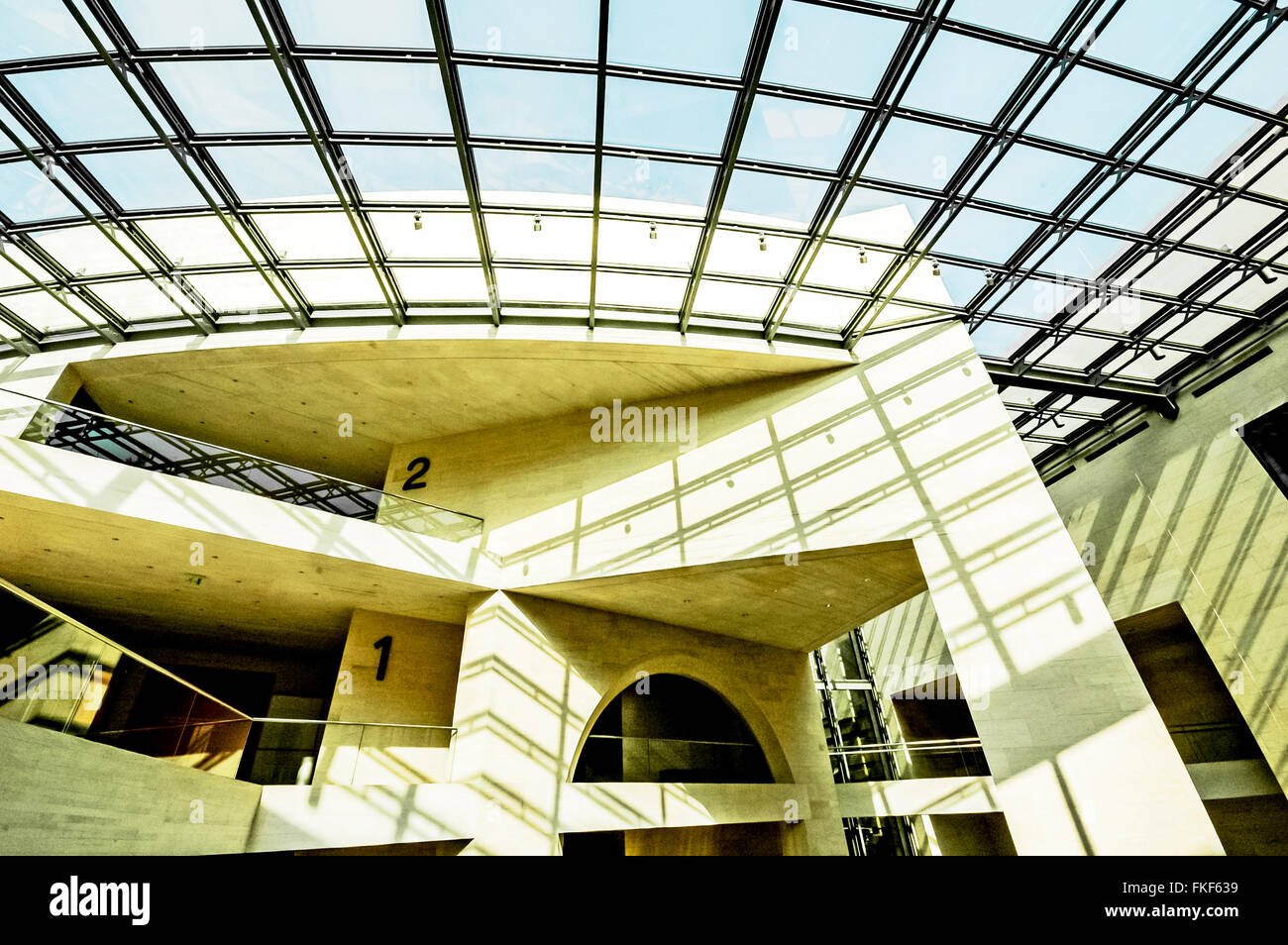 Deutsches Historisches Museum, Berlin, Innenraum; German historic ...
