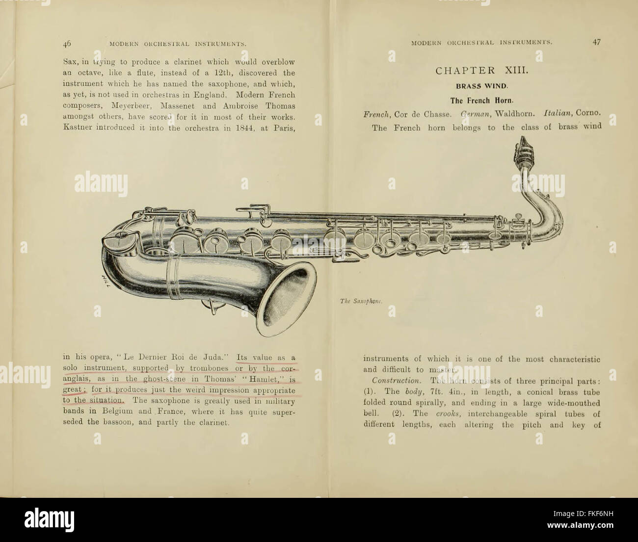 The instruments of the modern orchestra & early records of the ...