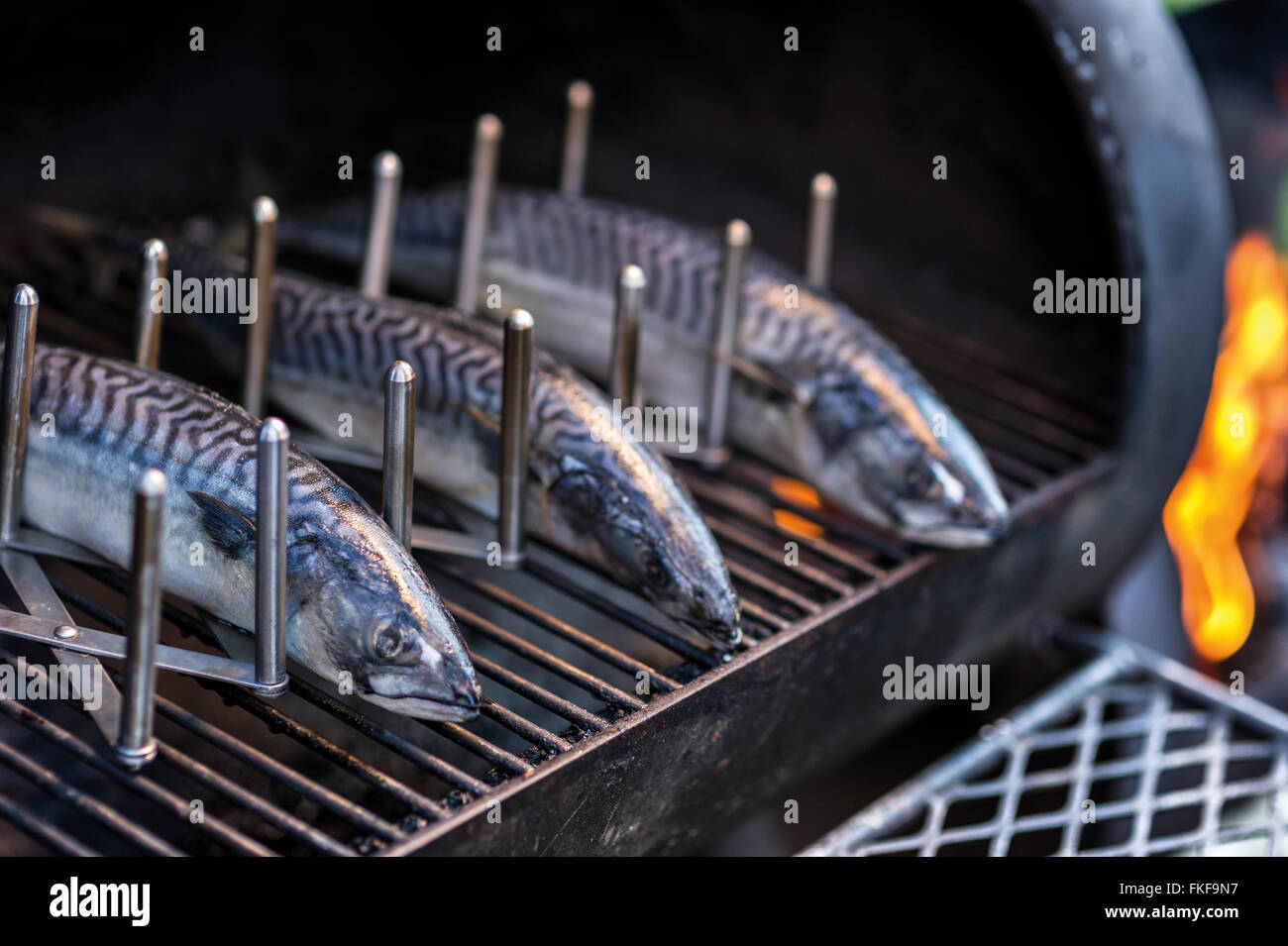 Overhead grill hi-res stock photography and images - Alamy