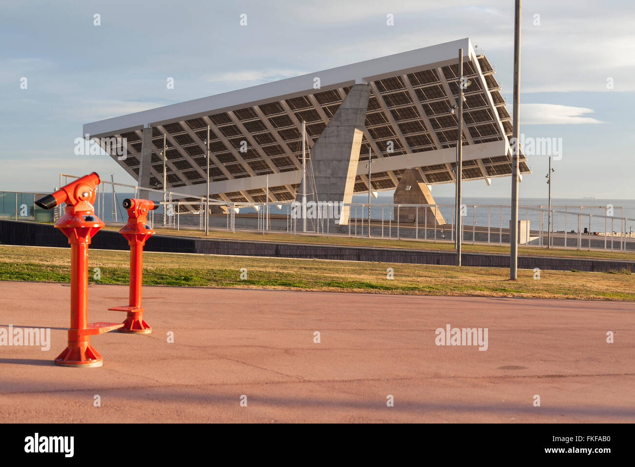 Parc del Forum, Barcelona Stock Photo - Alamy
