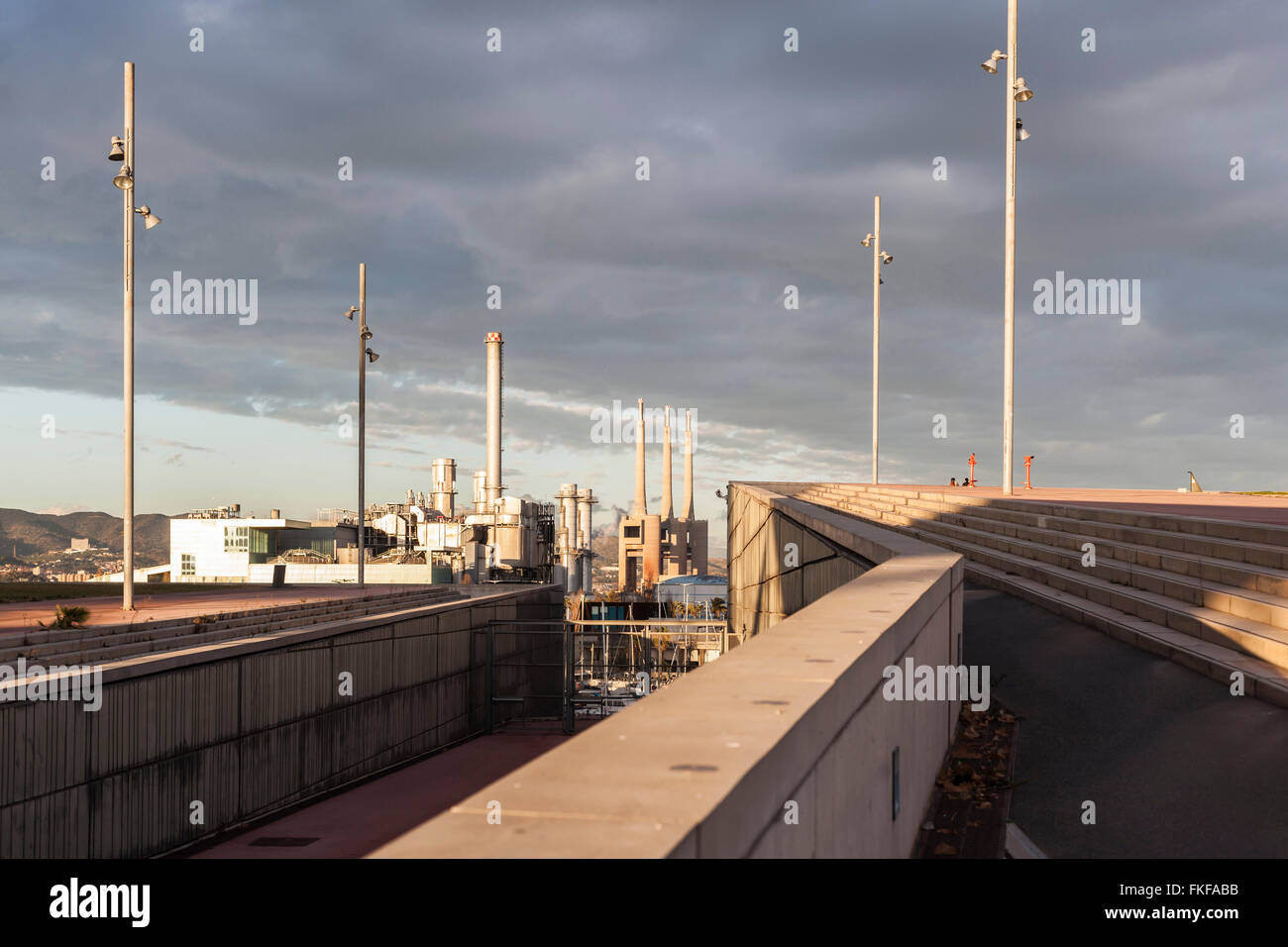 Parc del Forum, Barcelona Stock Photo - Alamy