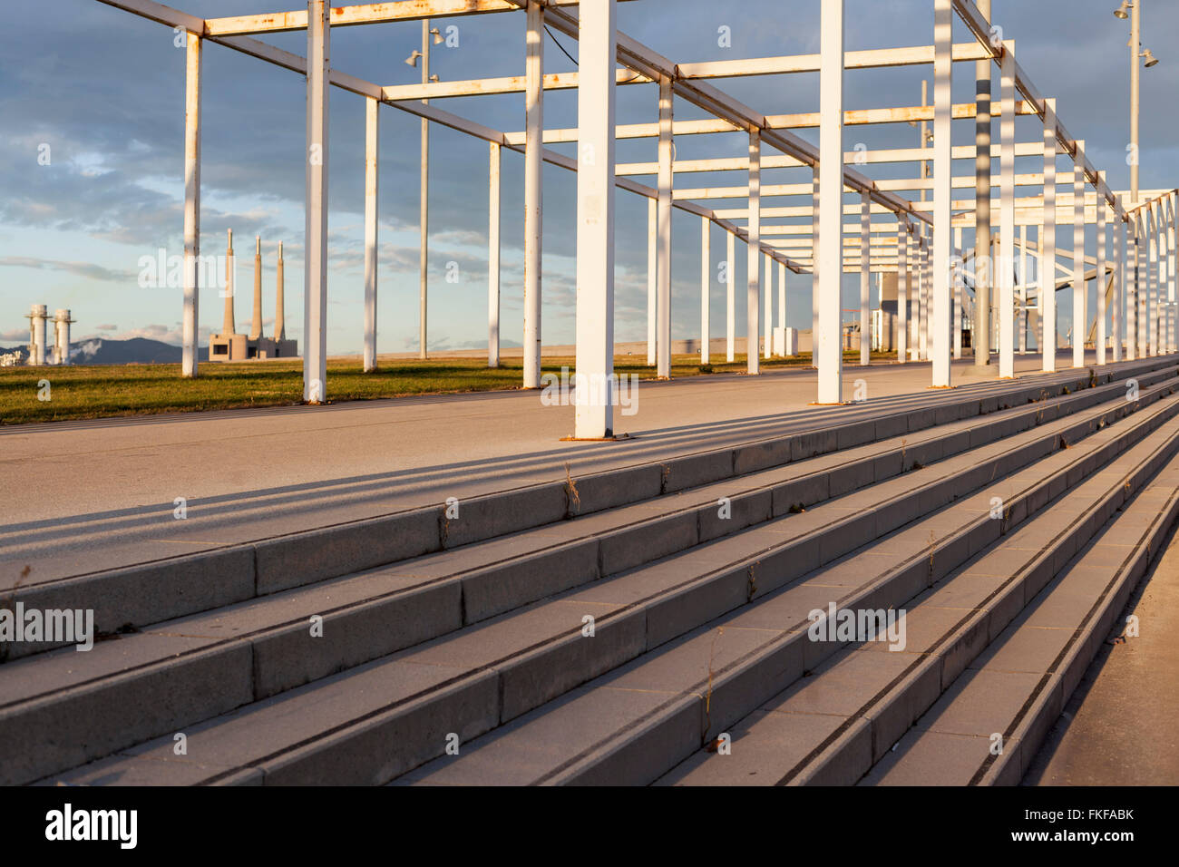 Parc del Forum, Barcelona Stock Photo - Alamy