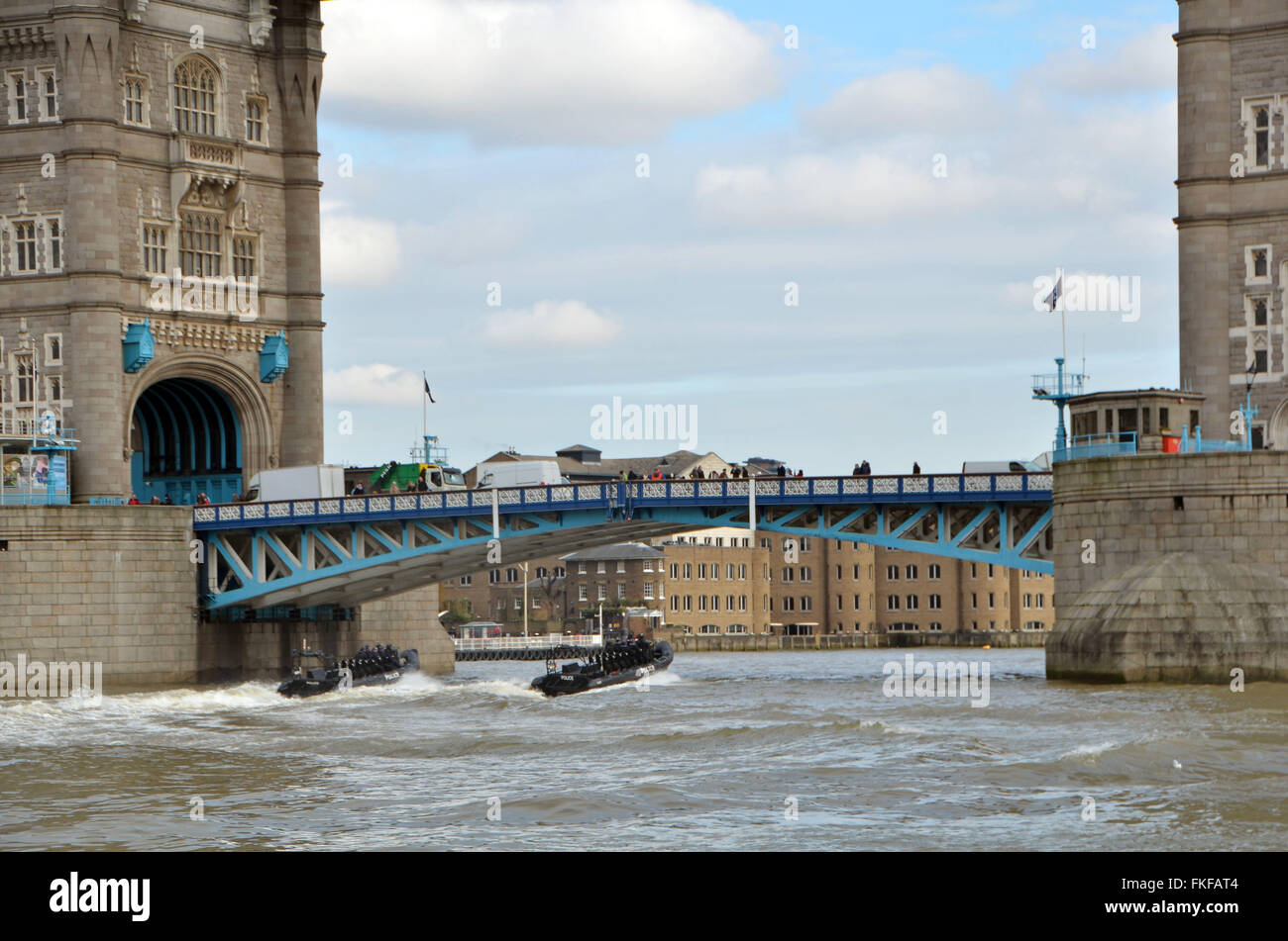 London, UK, 8 March 2016, Metropolitan Police high speed jet engine ...