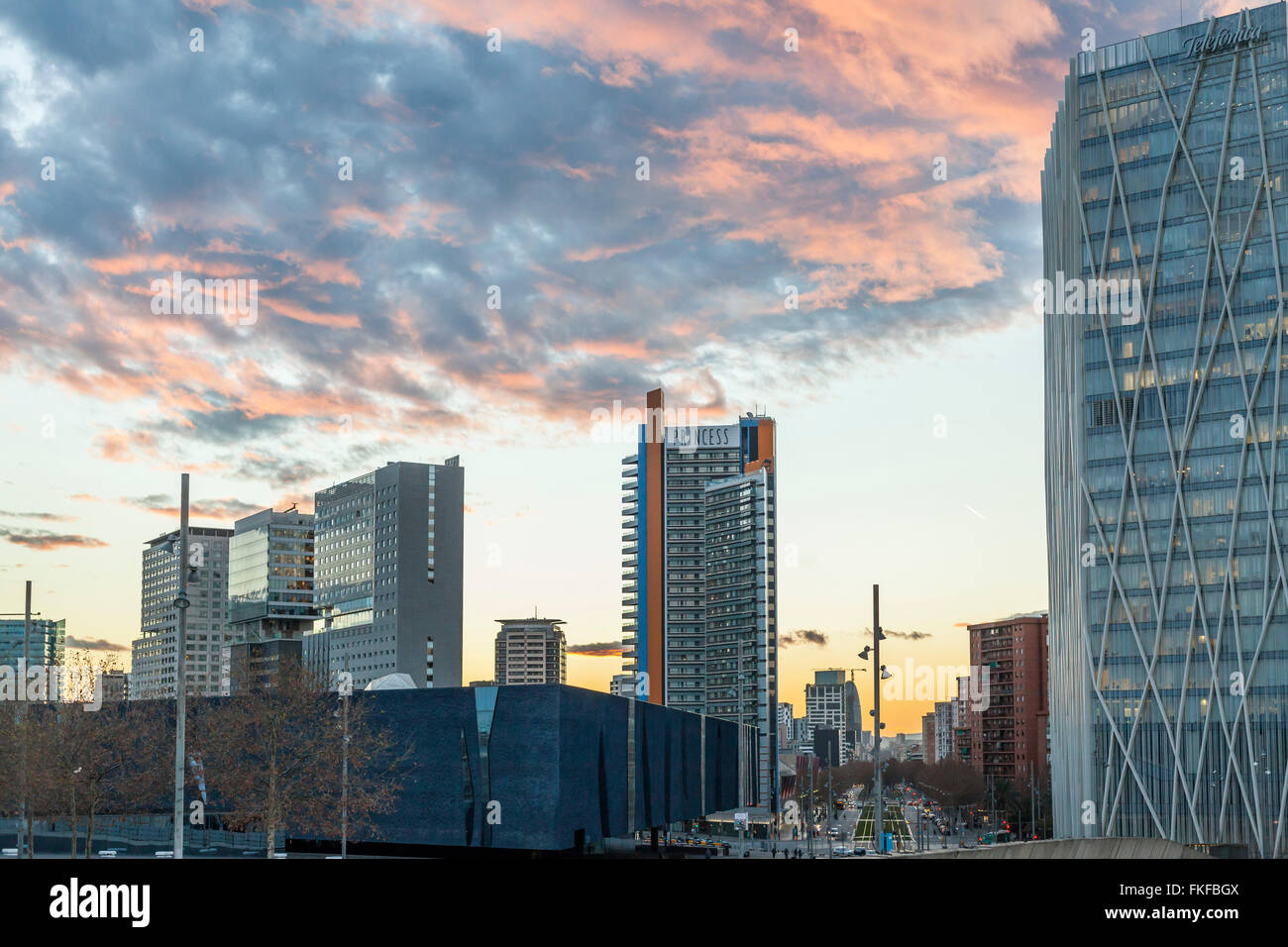 Parc del Forum, Barcelona Stock Photo - Alamy