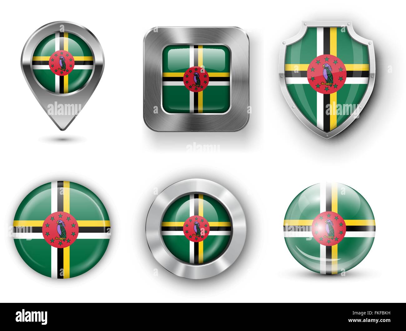 Country Flag Bages Stock Vector Image & Art - Alamy