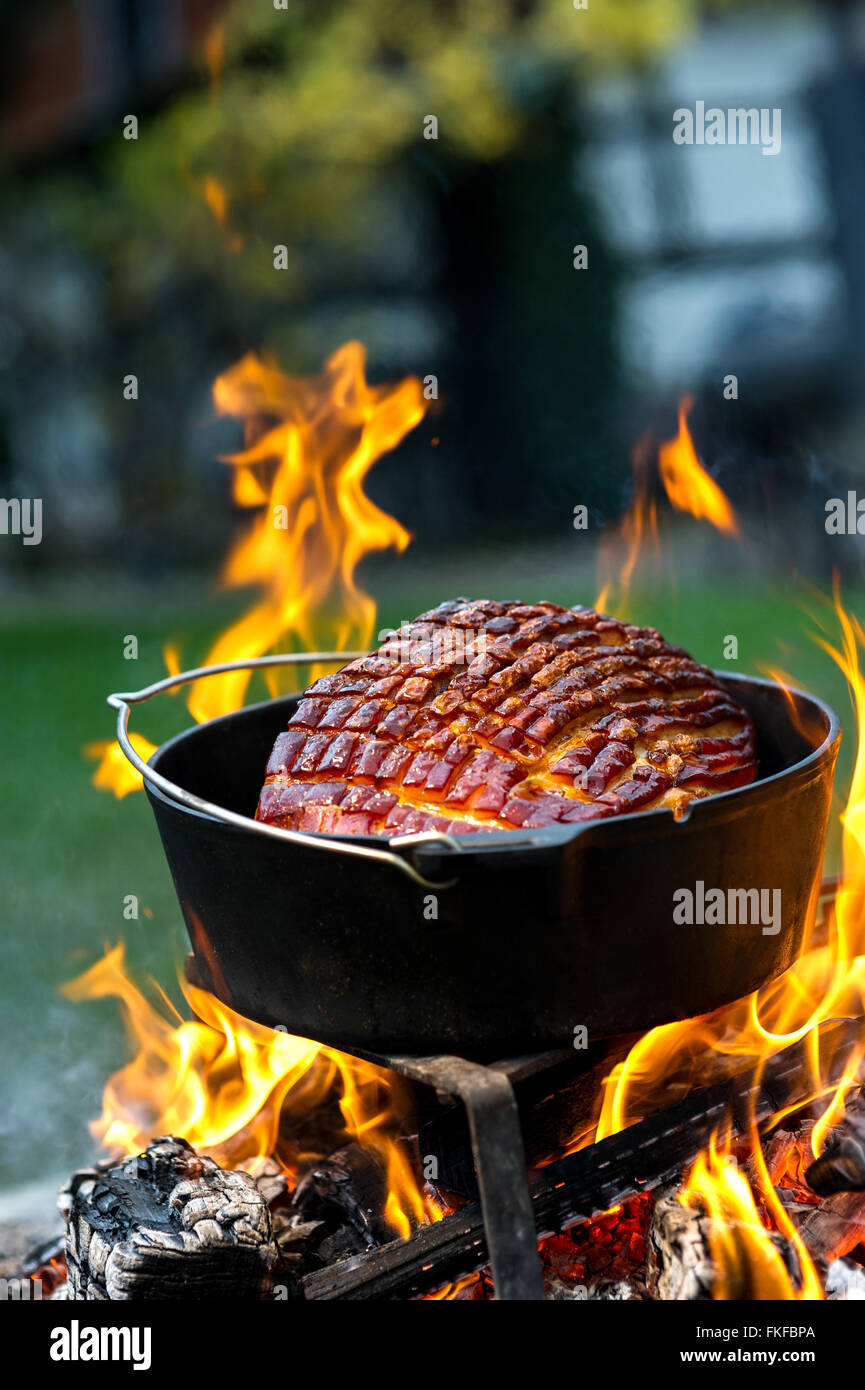 Tender sliced meat roasted hi-res stock photography and images - Alamy