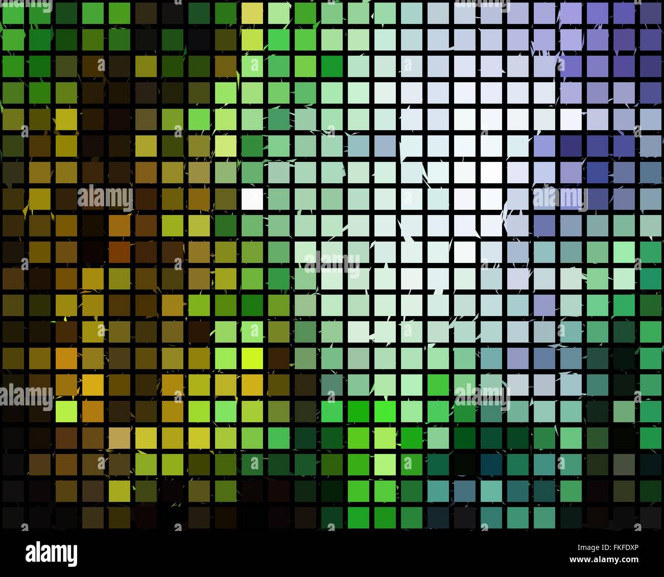 Mosaic rectangle concentric shape hi-res stock photography and images ...