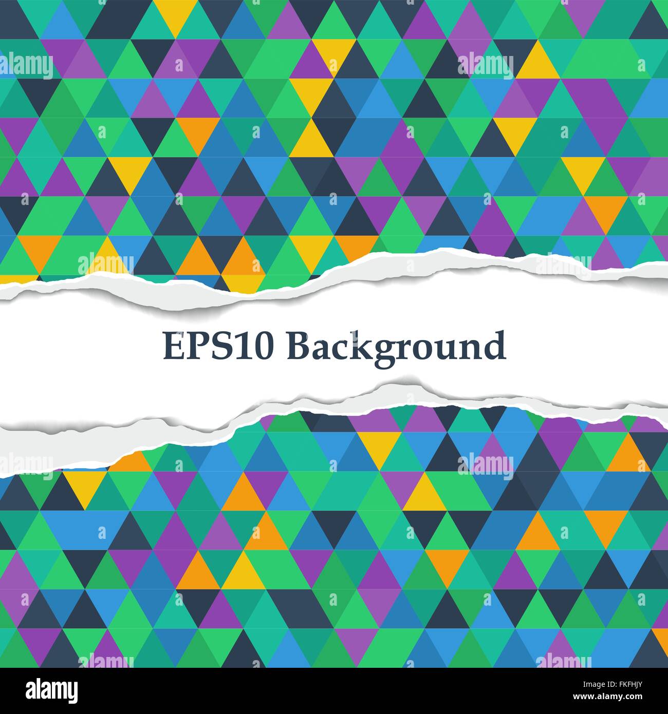 Background of Colored Triangles Stock Vector Image & Art - Alamy