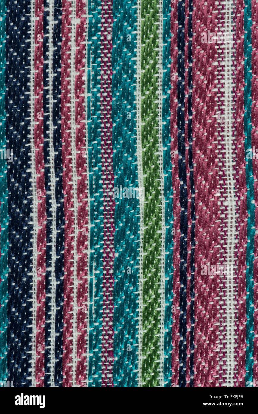 Closeup detail of multi color fabric texture samples Stock Photo - Alamy