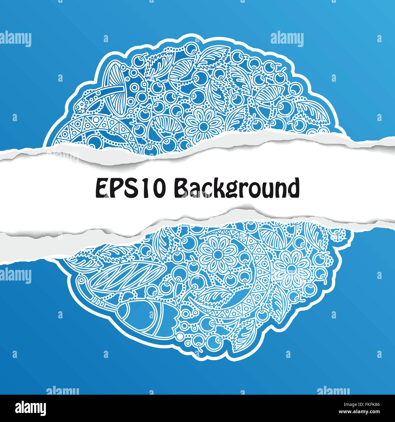 Beautiful summer template background Stock Vector Images - Alamy