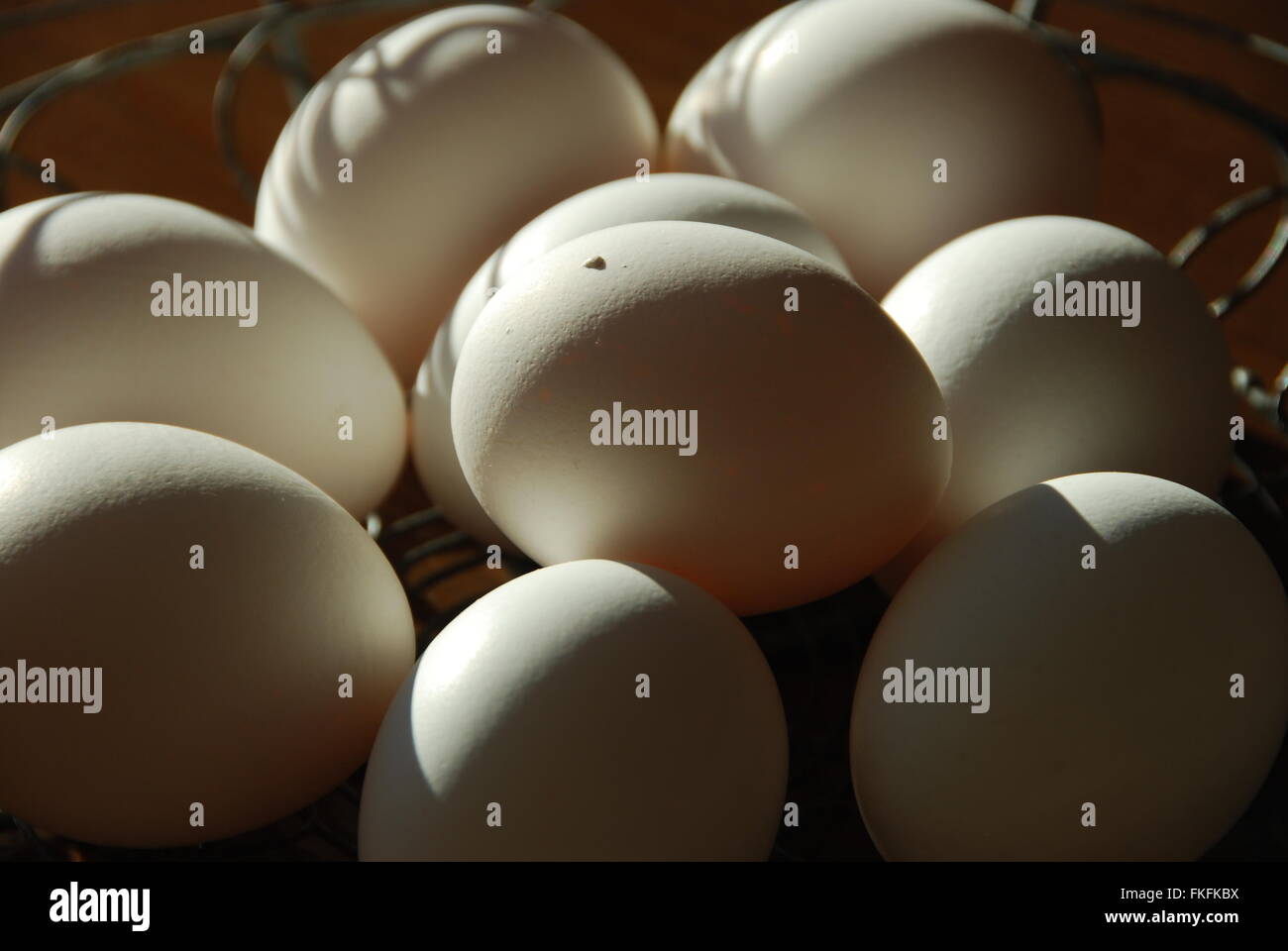 Eggs close up Stock Photo - Alamy