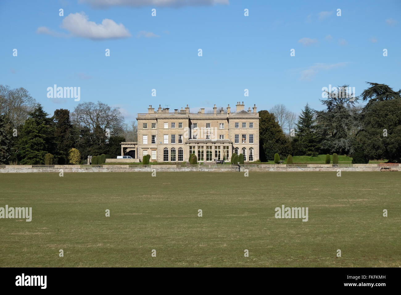 prestwold hall in leicestershire Stock Photo - Alamy