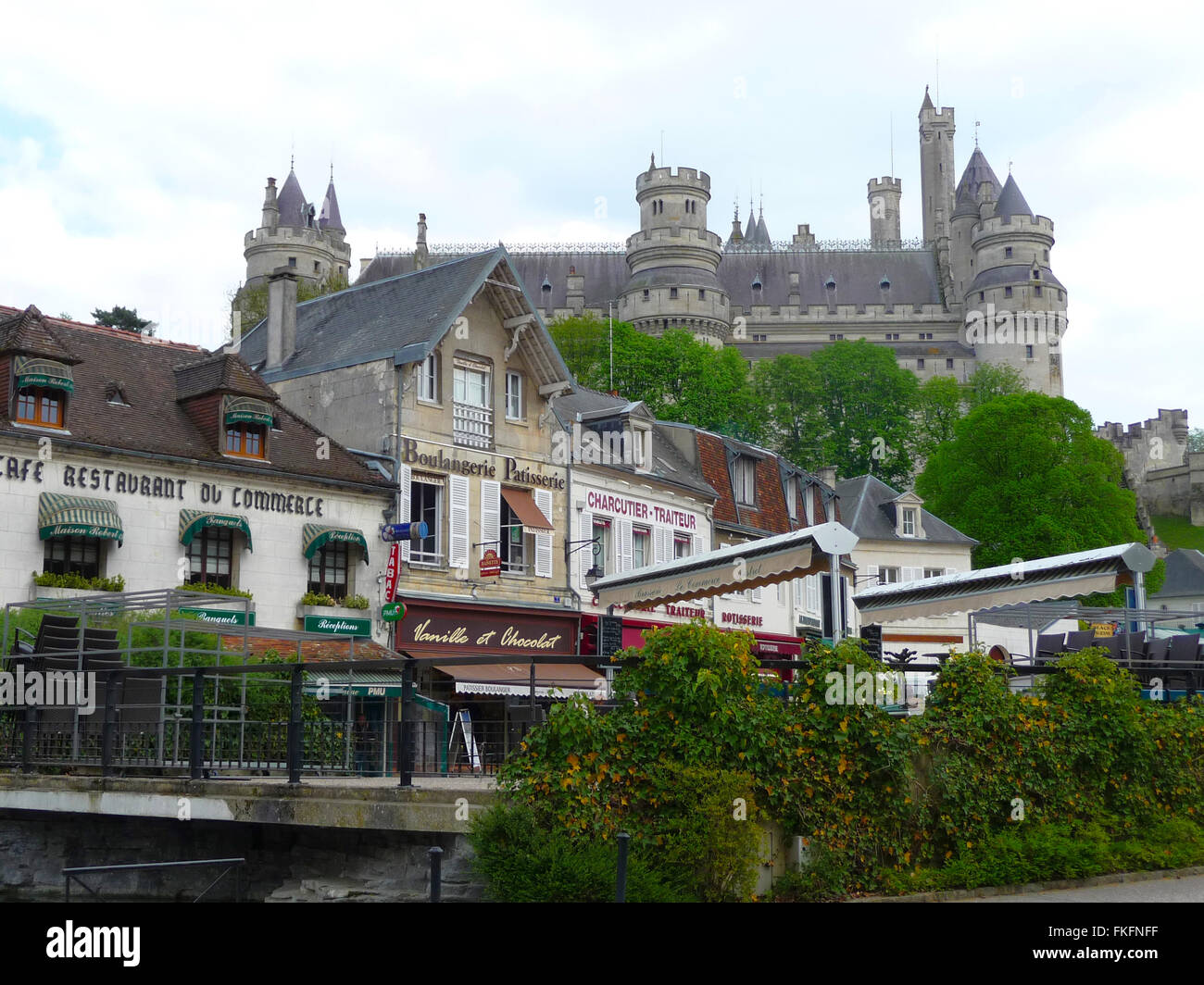 Château de Pierrefonds in Northern France Stock Photo - Alamy