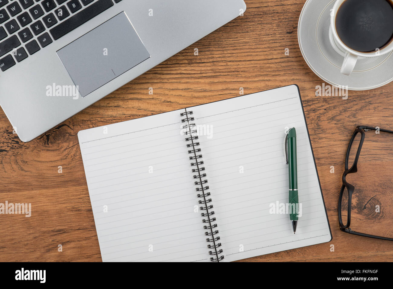 Work on notebook hi-res stock photography and images - Alamy
