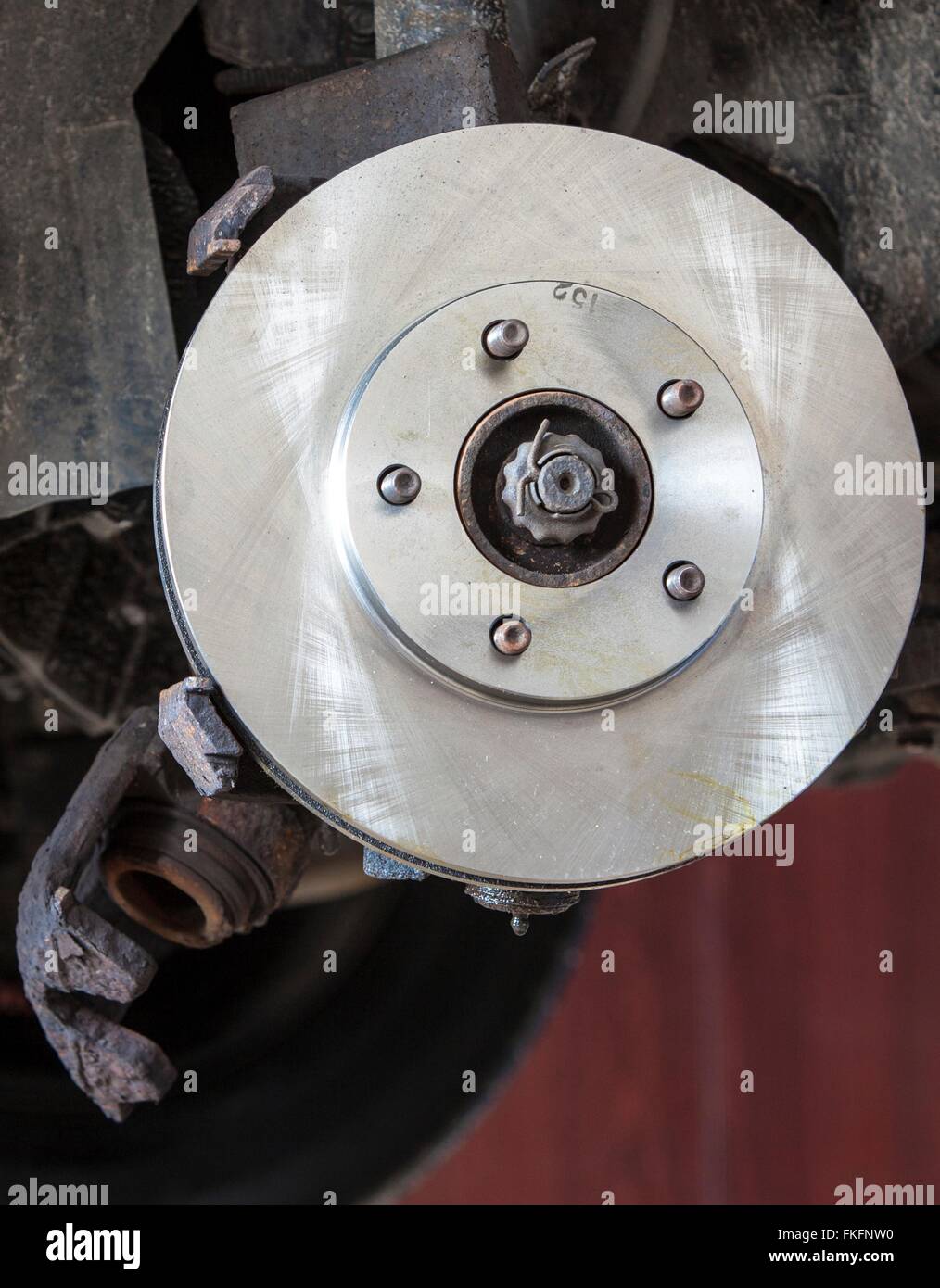 Front wheel assembly hi-res stock photography and images - Alamy