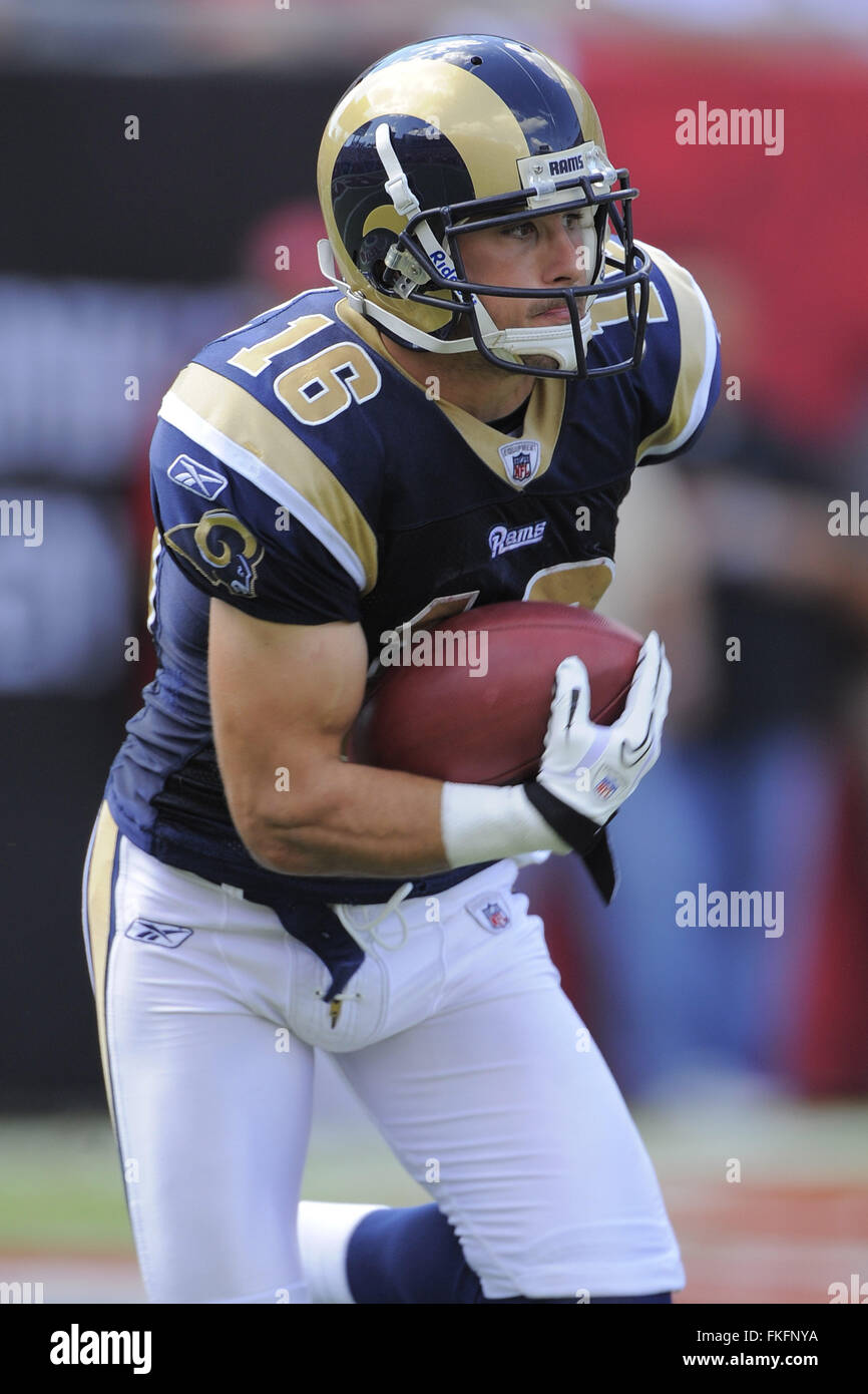 Tampa, Florida, USA. 24th Oct, 2010. St. Louis Rams wide receiver Danny ...
