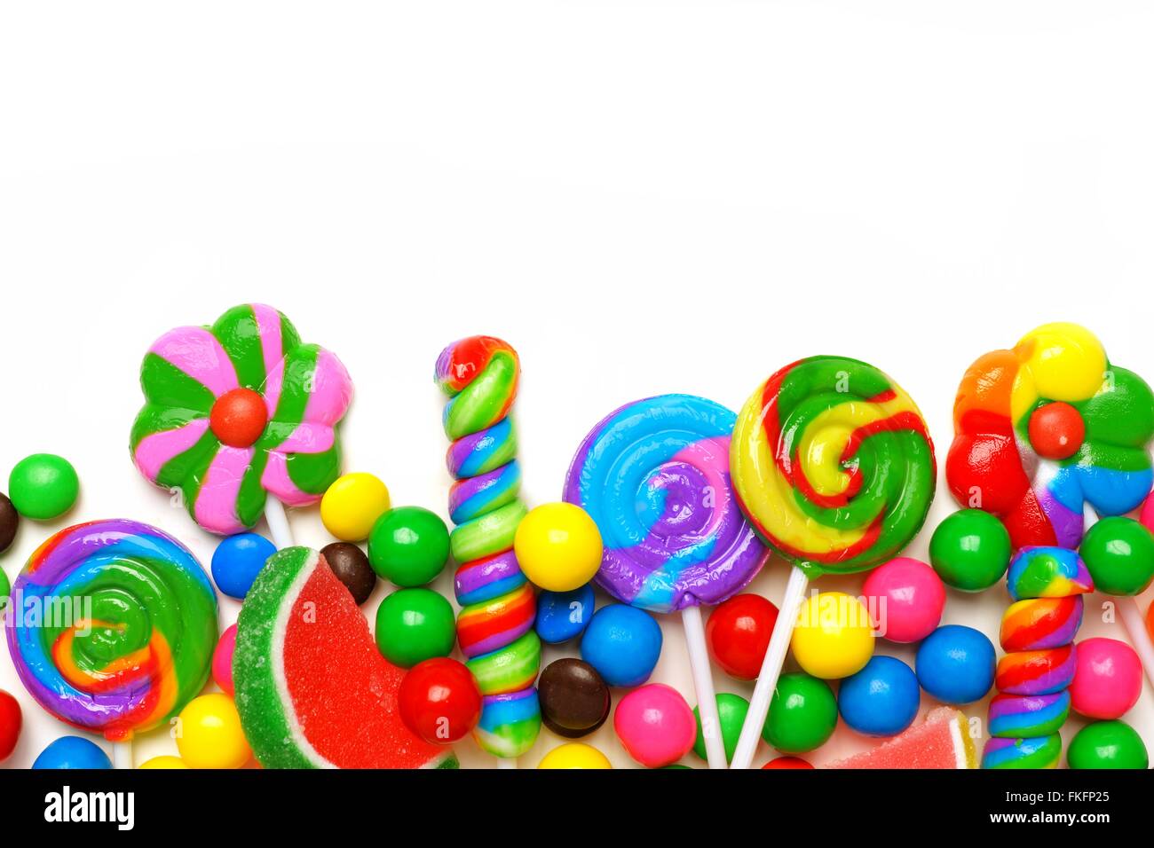 Colorful Candy Border