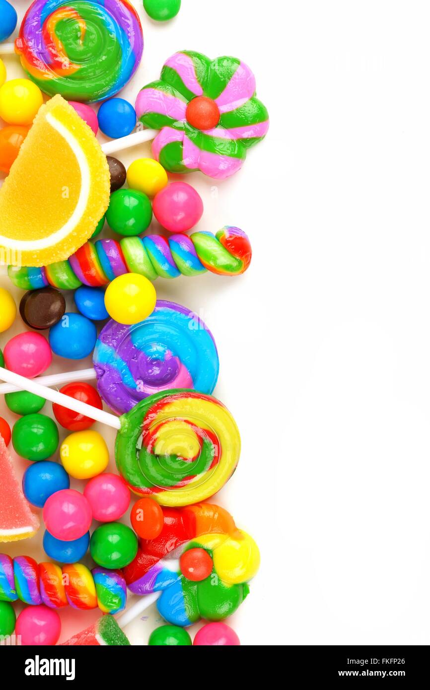 Colorful Candy Border