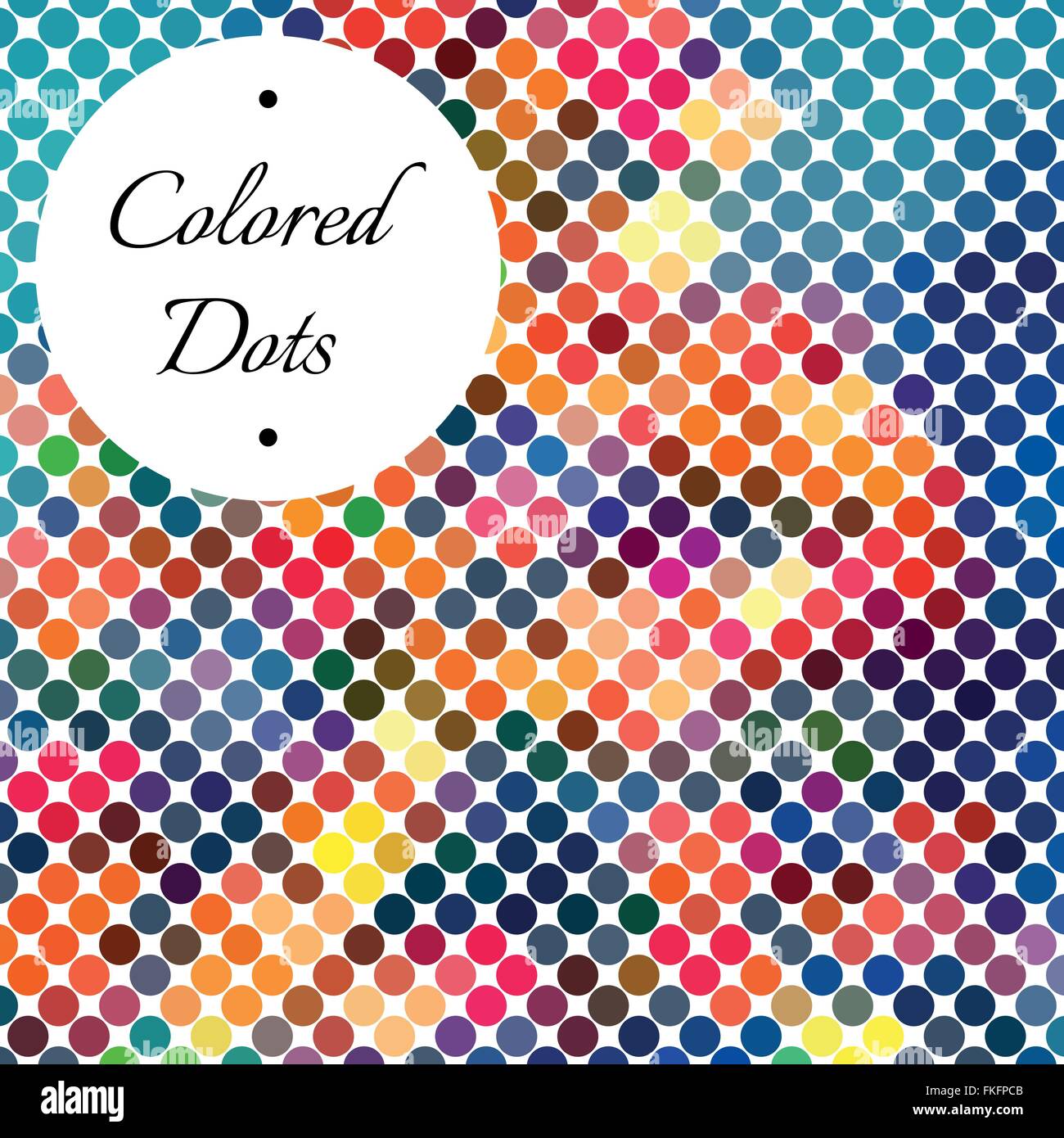 Dotted Colorful Abstract Background Stock Vector Image & Art - Alamy