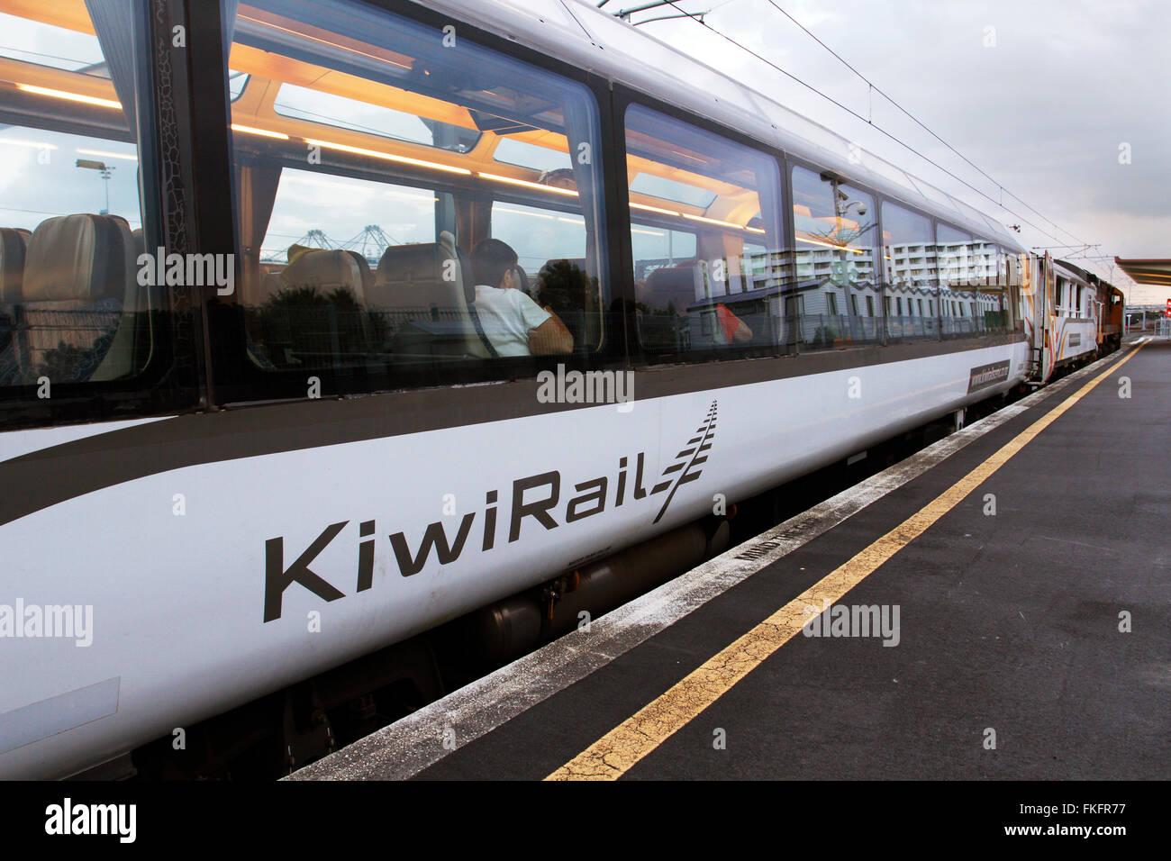 Passenger coach of Northern Explorer Train at Strand Station in ...