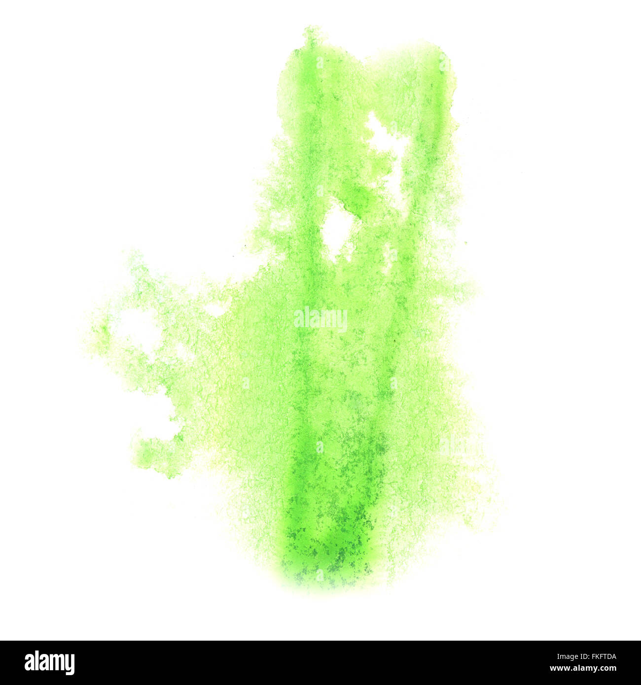 paint splash color ink green watercolor isolated stroke splatter Stock ...