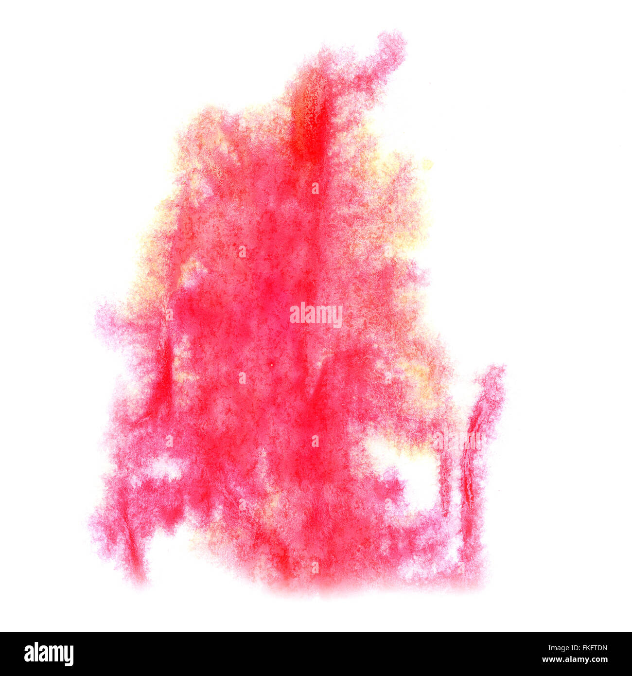 paint splash color ink red watercolor isolated stroke splatter Stock ...