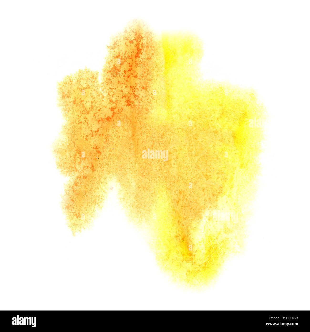 paint splash color yellow ink watercolor isolated stroke Stock Photo ...