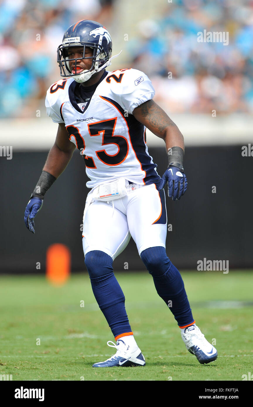 Jacksonville, FL, UNITED STATES. 11th Sep, 2010. Denver Broncos safety ...