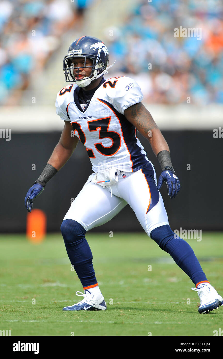 Jacksonville, FL, UNITED STATES. 11th Sep, 2010. Denver Broncos safety ...
