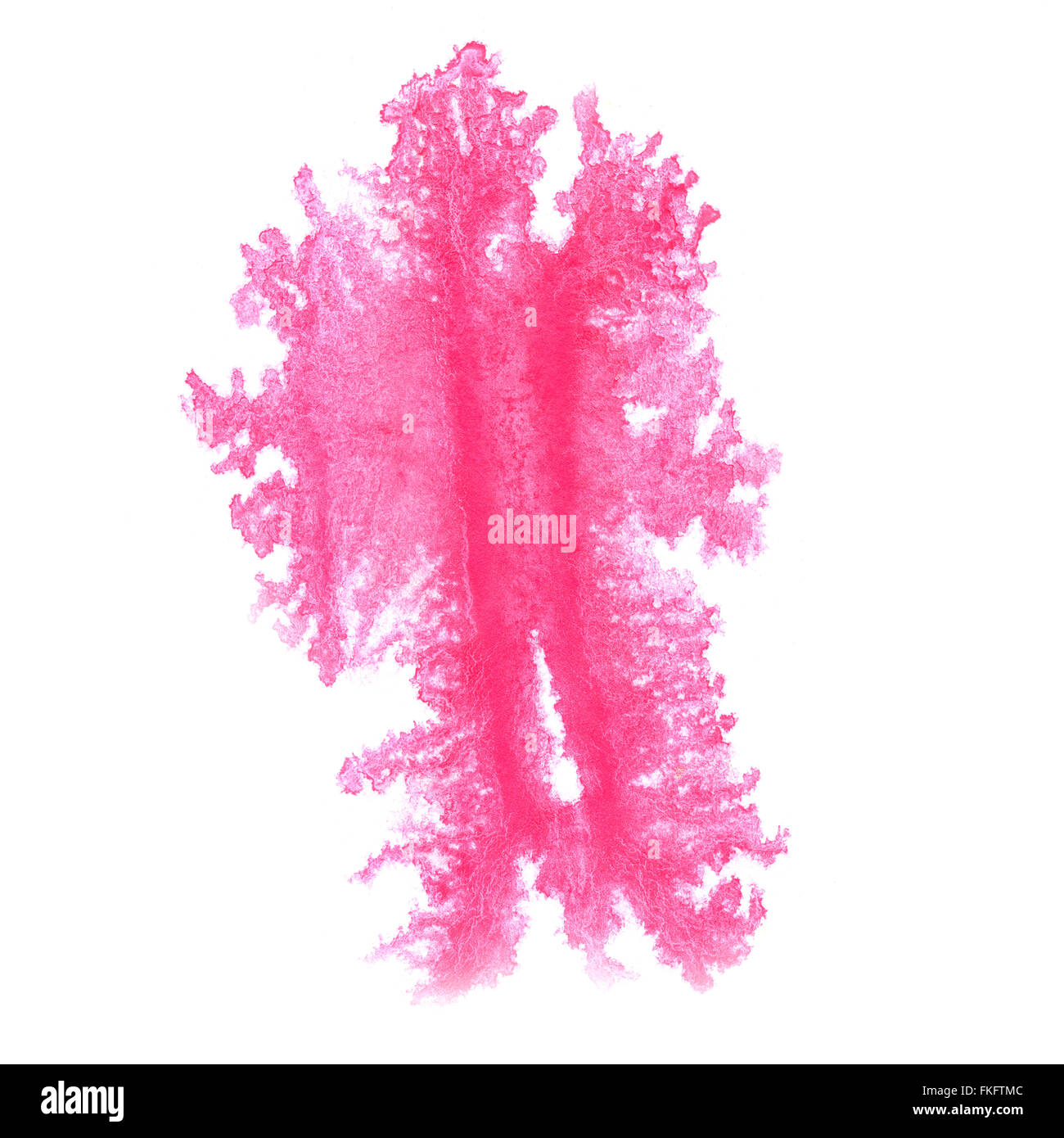 paint splash pink color ink watercolor isolated stroke splatter Stock ...