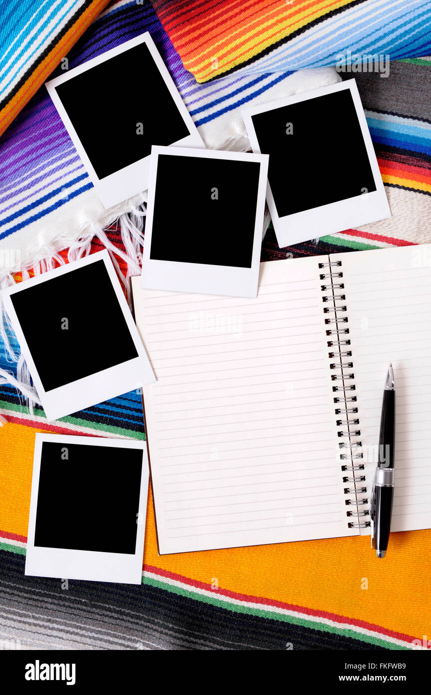 Mexican serape blankets hi-res stock photography and images - Alamy