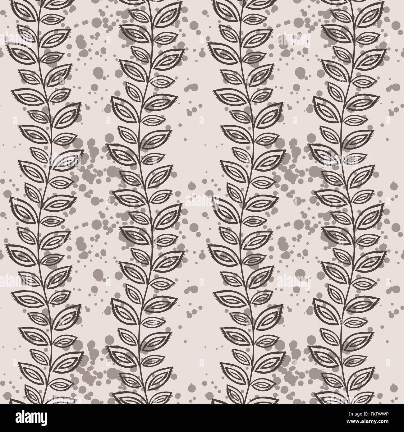 Background texture old paper vines Stock Vector Images - Alamy