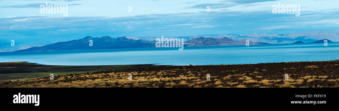 Morning views of Lake Turkana in Kenya Stock Photo - Alamy