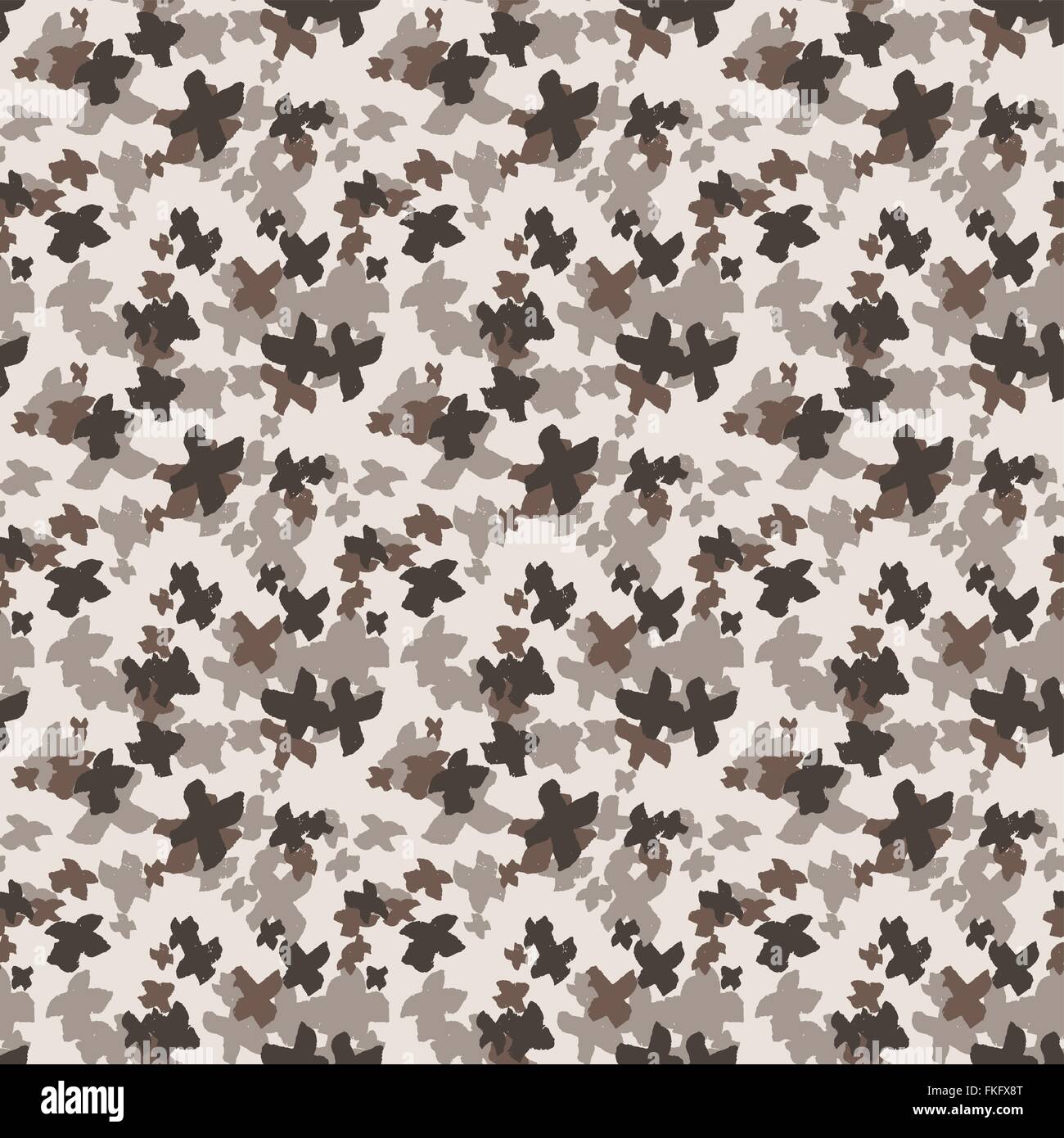 Seamless pattern of colorful hand-painted crosses Stock Vector Image ...