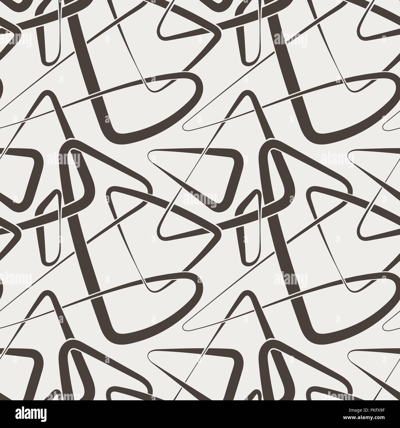 Vector seamless pattern interwoven lines hi-res stock photography and ...