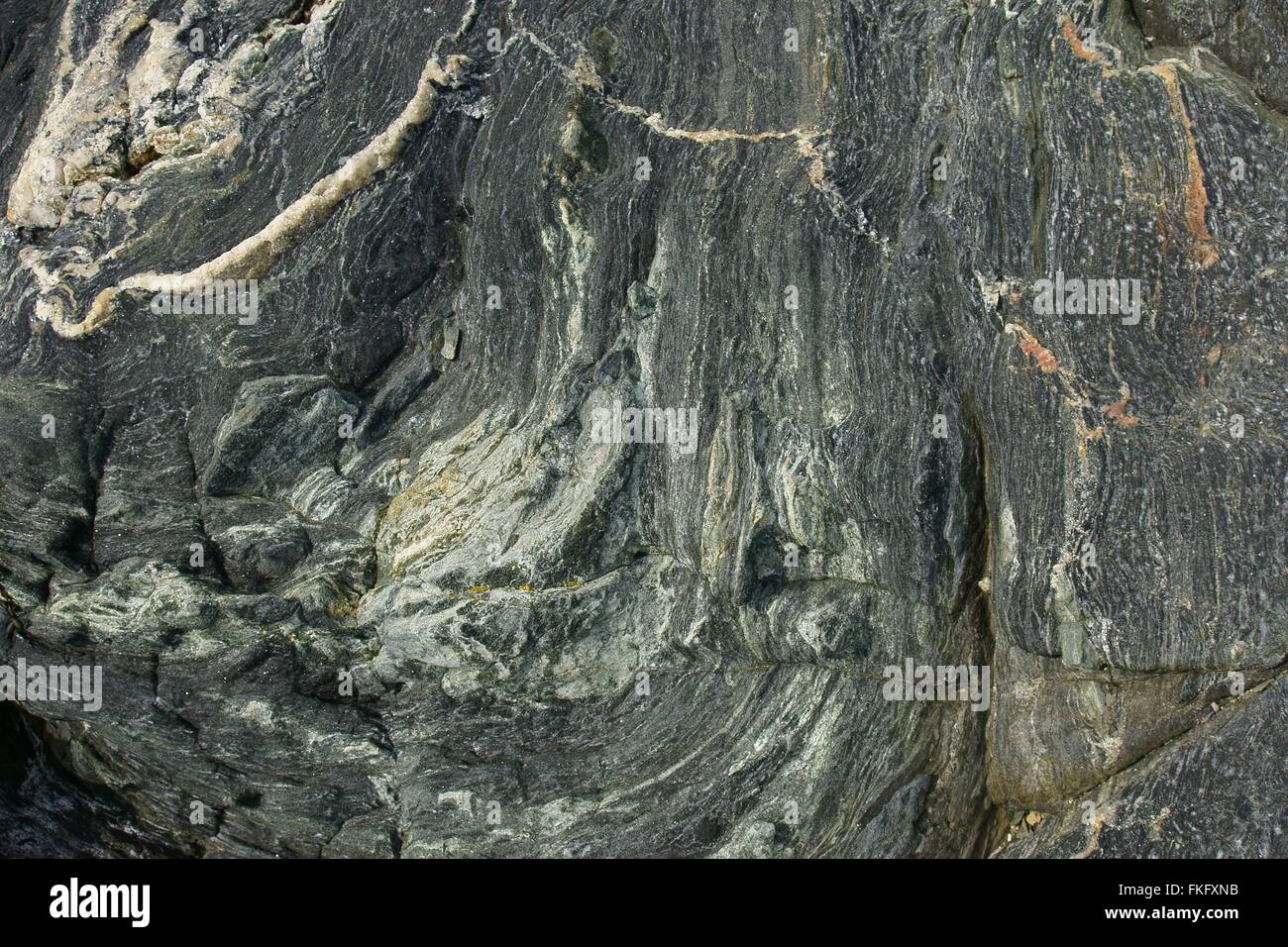 Boulder surface texture in shades of grey and white - top view Stock ...