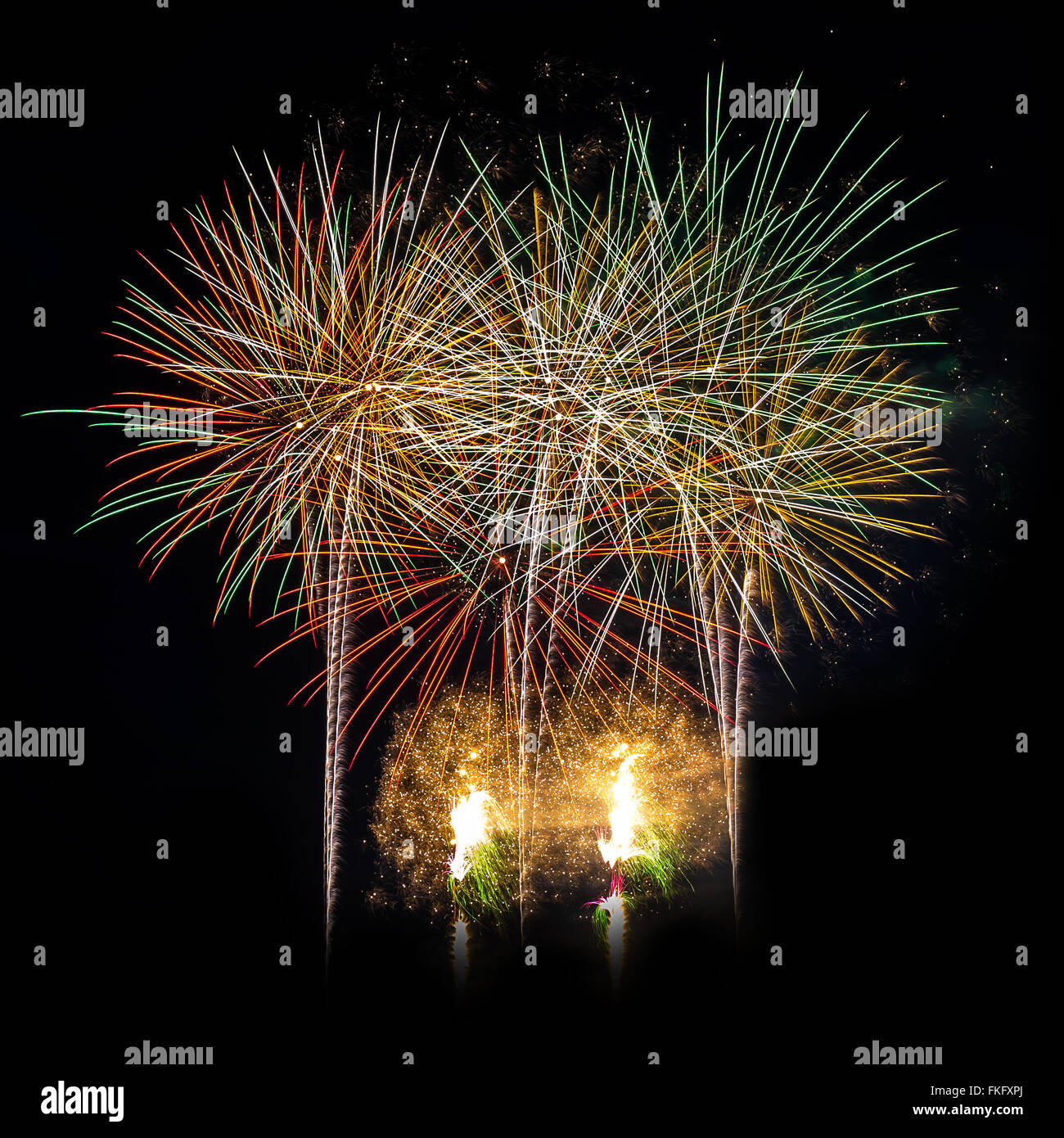 Abstract fire works hi-res stock photography and images - Alamy