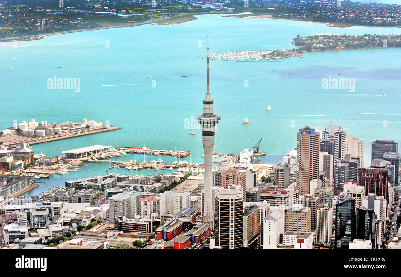 Auckland Aerial High Resolution Stock Photography and Images - Alamy