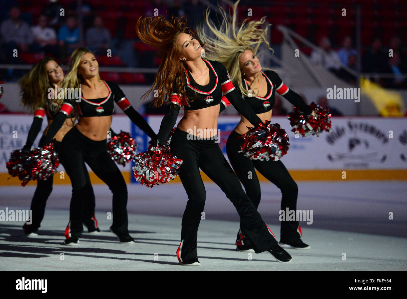 Charlotte, North Carolina, USA. 08th Mar, 2016. Charlotte Checkers ...