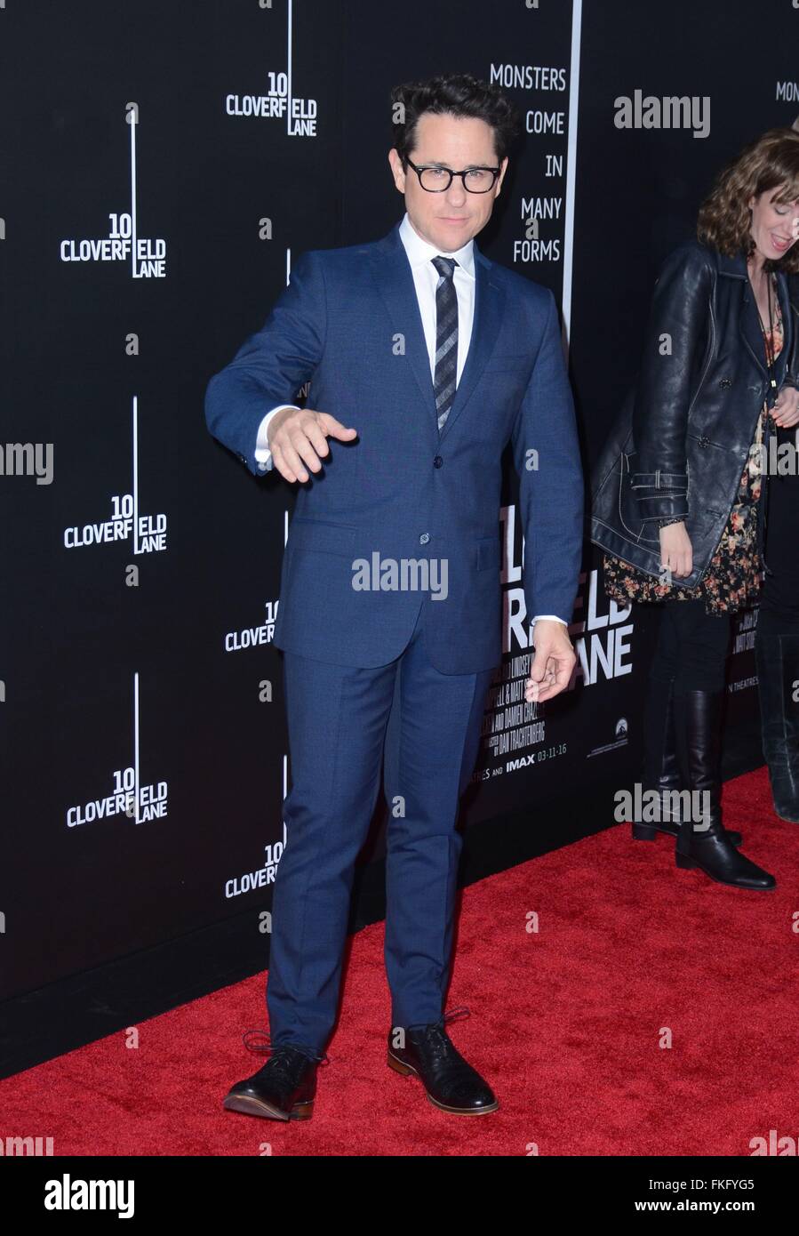 New York, NY, USA. 8th Mar, 2016. J.J. Abrams at arrivals for 10 ...