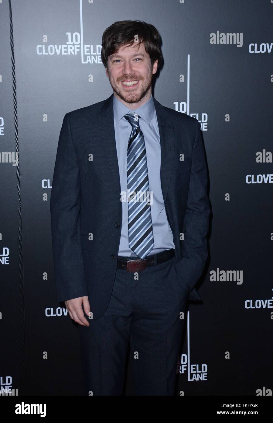 New York, NY, USA. 8th Mar, 2016. John Gallagher Jr. at arrivals for 10 ...