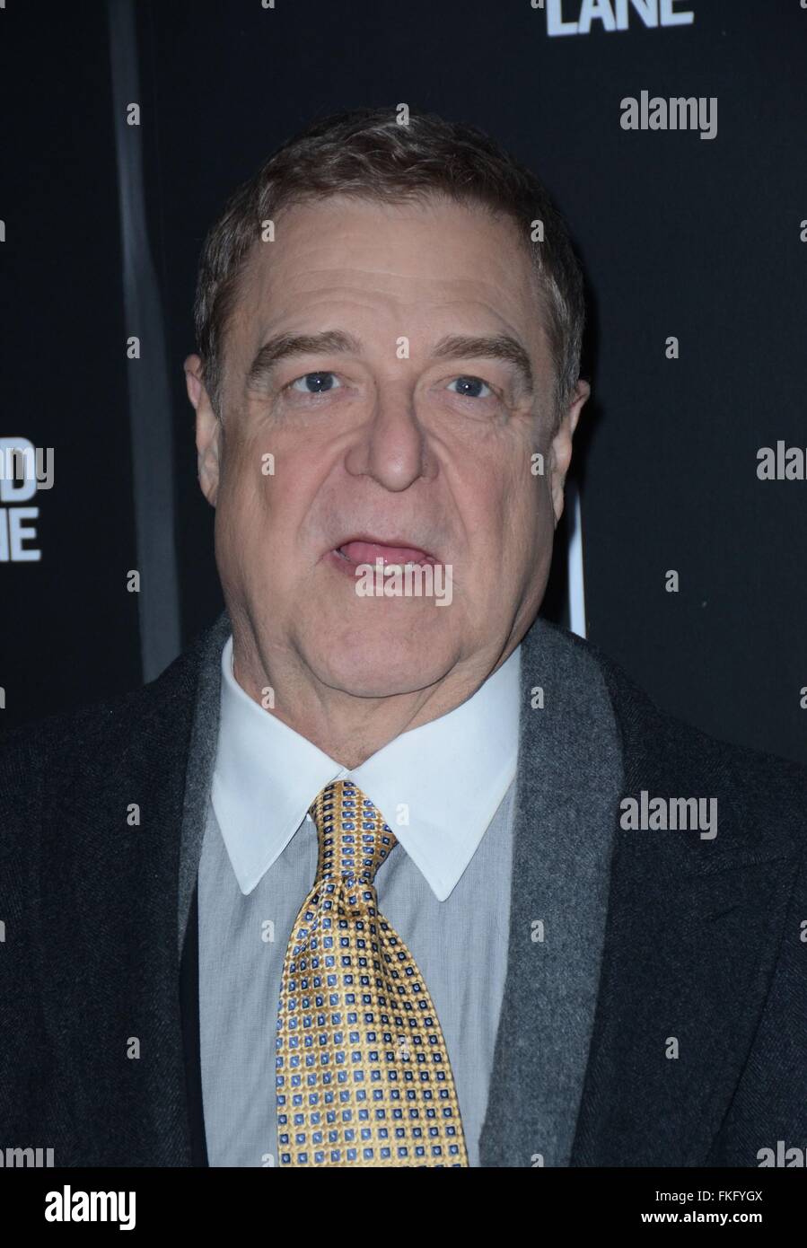 New York, NY, USA. 8th Mar, 2016. John Goodman at arrivals for 10 ...